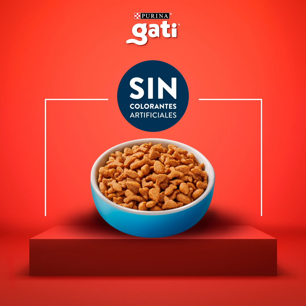 Gati Sabor Pescado y Salmón a la Primavera x 15kg - Nutrega Córdoba