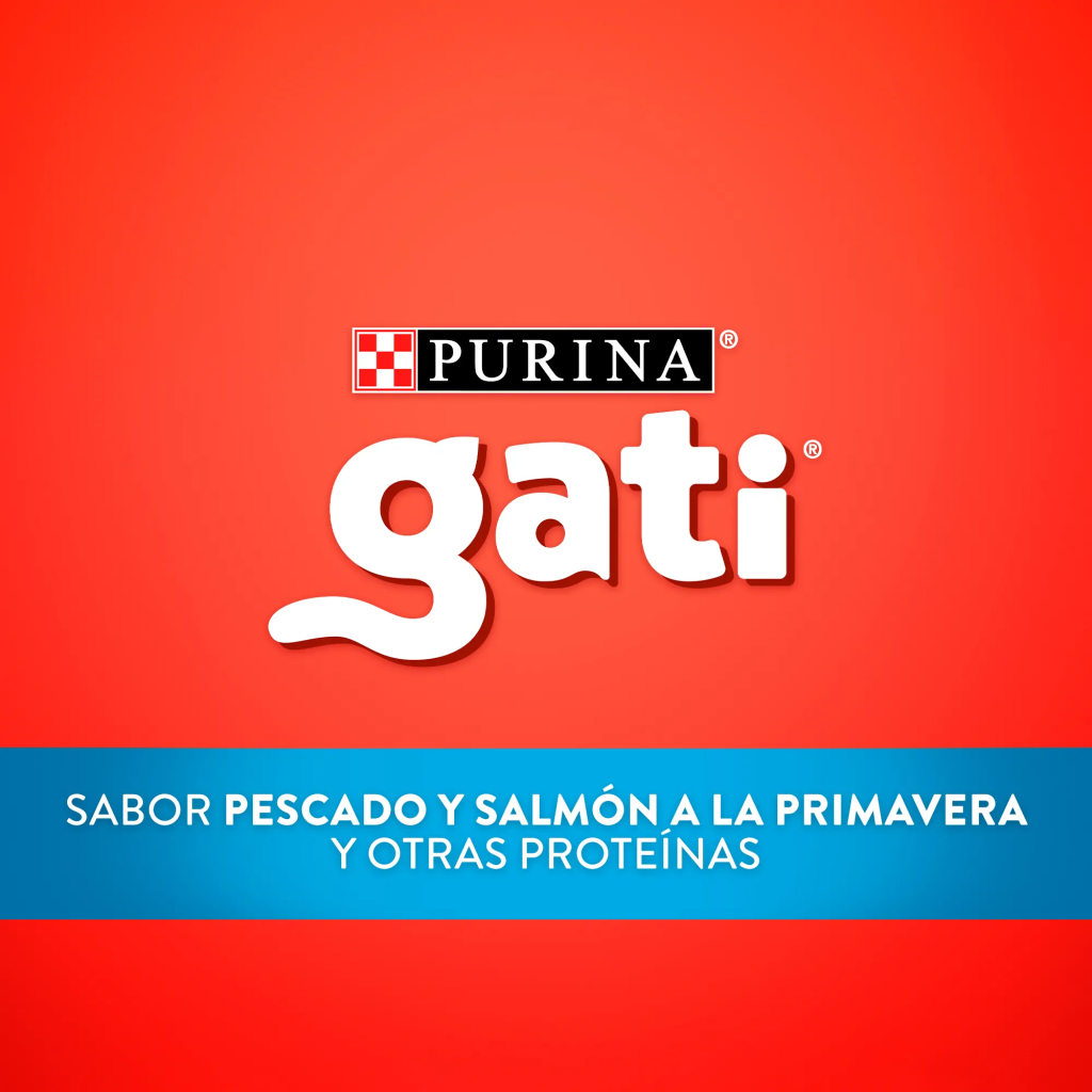 Gati Sabor Pescado y Salmón a la Primavera x 15kg - Nutrega Córdoba