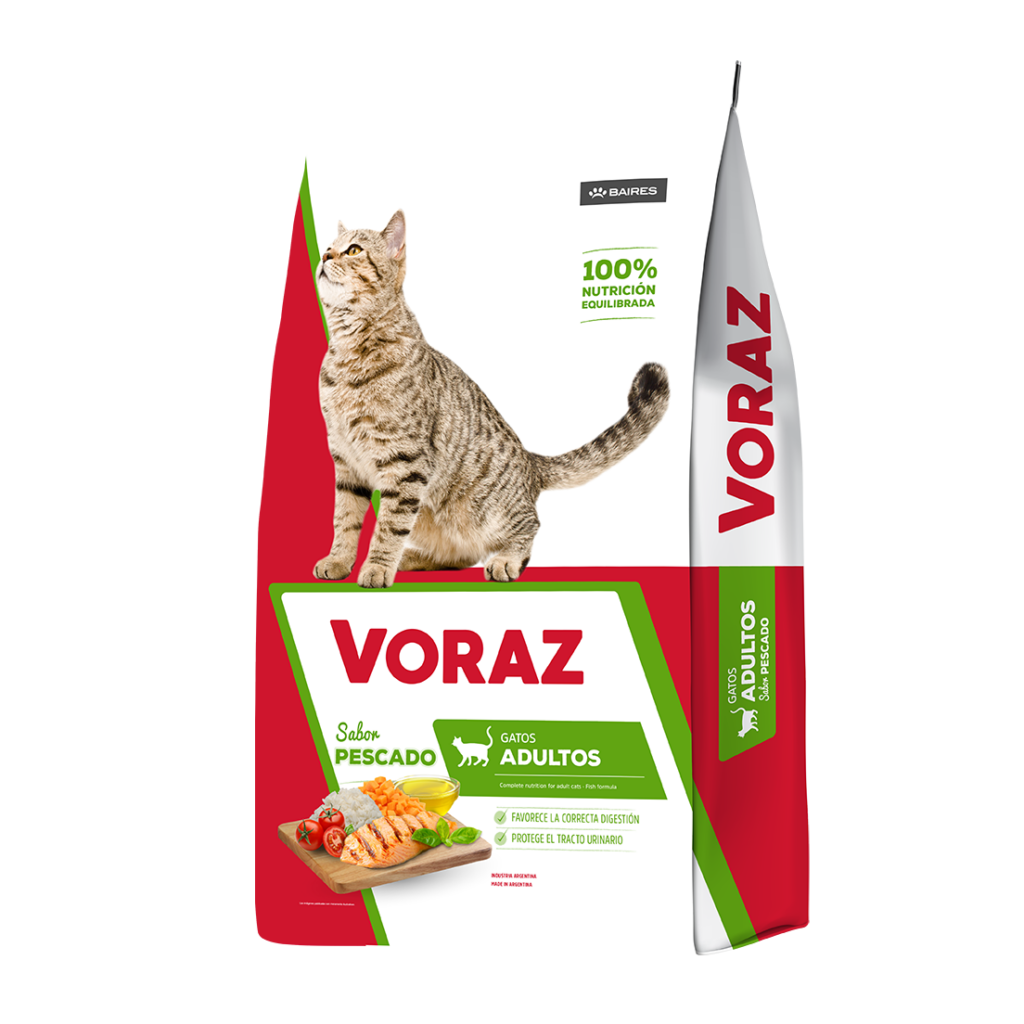 Voraz Gatos Adultos X 10Kg Nutrega C rdoba